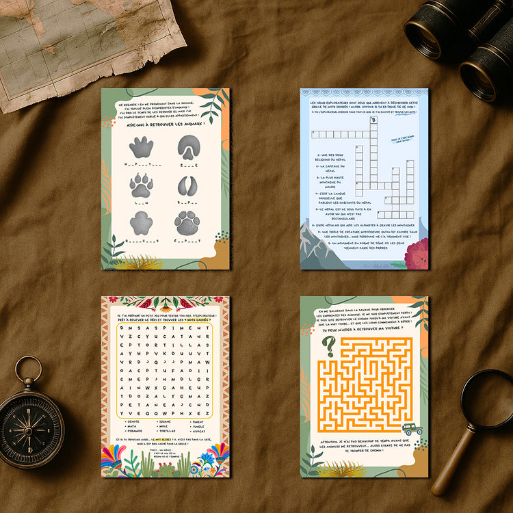 Lettres d'un Explorateur: Lettres et récits d'aventure pour Enfants